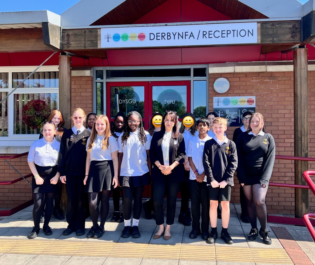 Police Commissioner Visits Pencoed Comprehensive to Learn About Anti ...